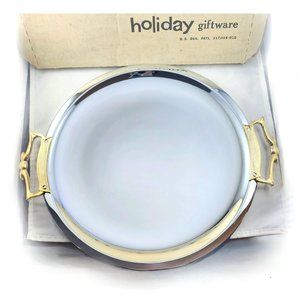 Kromex | Dining | Vintage Kromex Silver Serving Tray Oval Party Platter ...